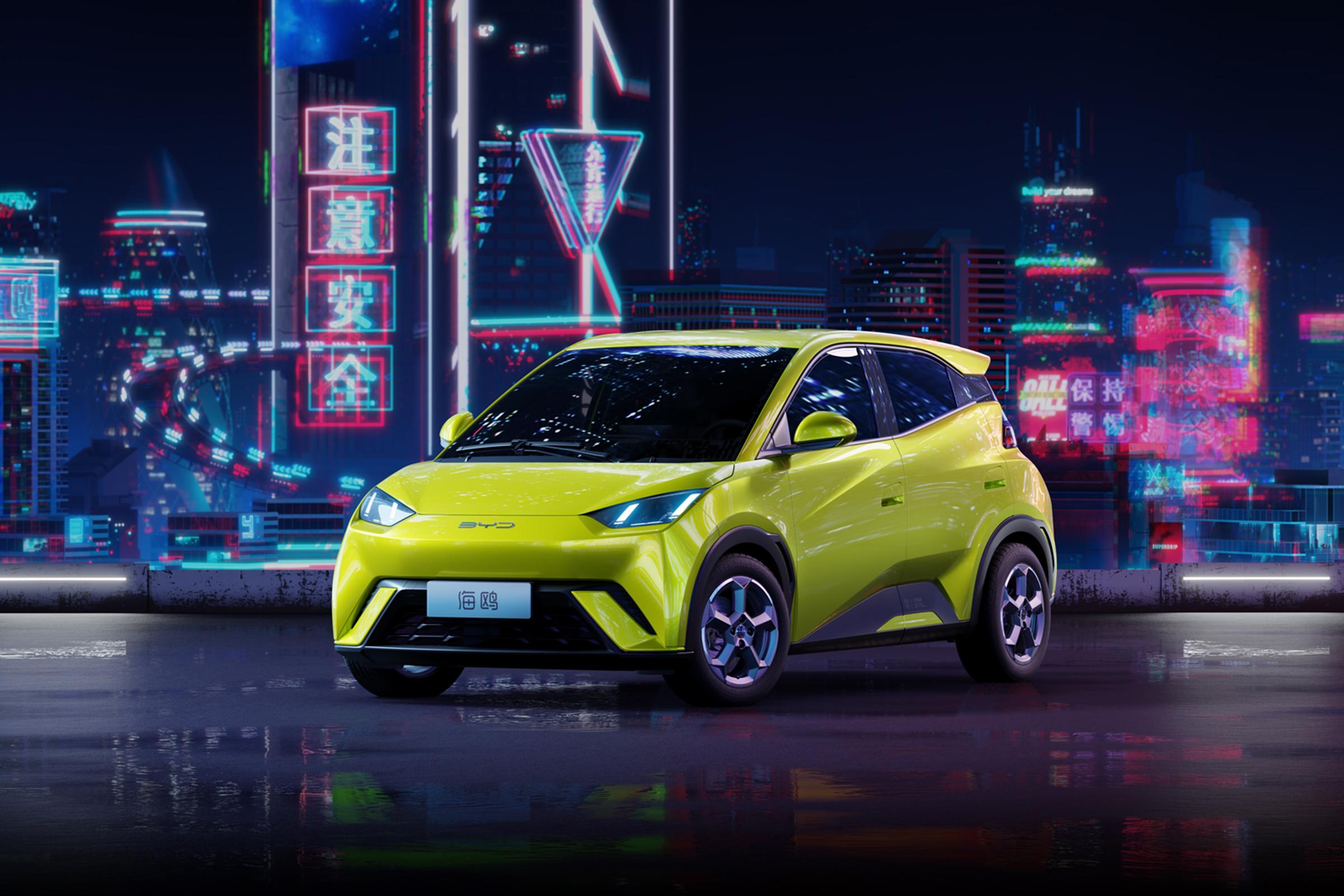 Новий BYD Seagull - ціна від 15 000$. Купити електромобіль BYD Seagull