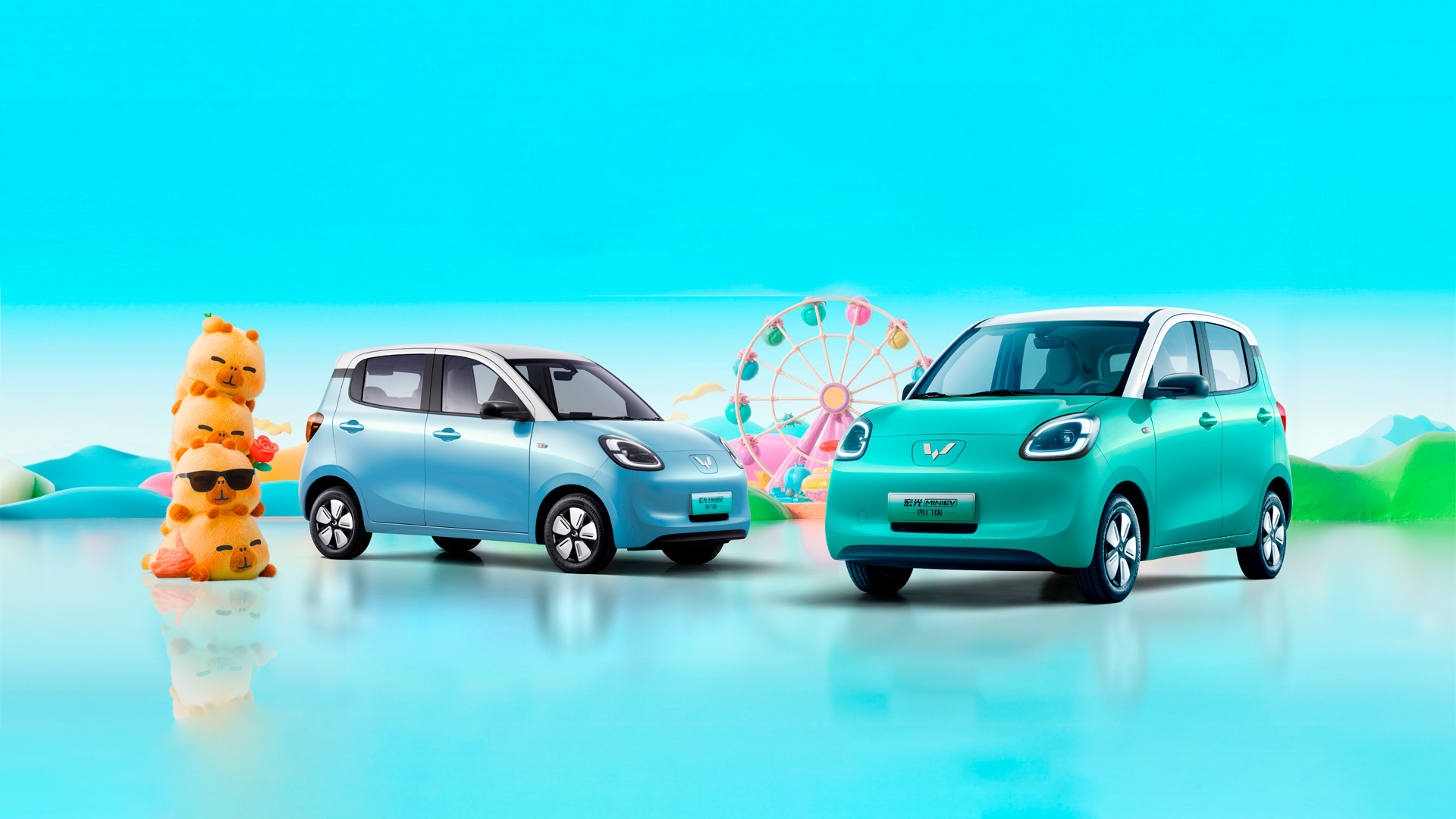 Новий Wuling Mini EV з Китаю. Ціна на електрокар від 9 700$. Купуйте ...